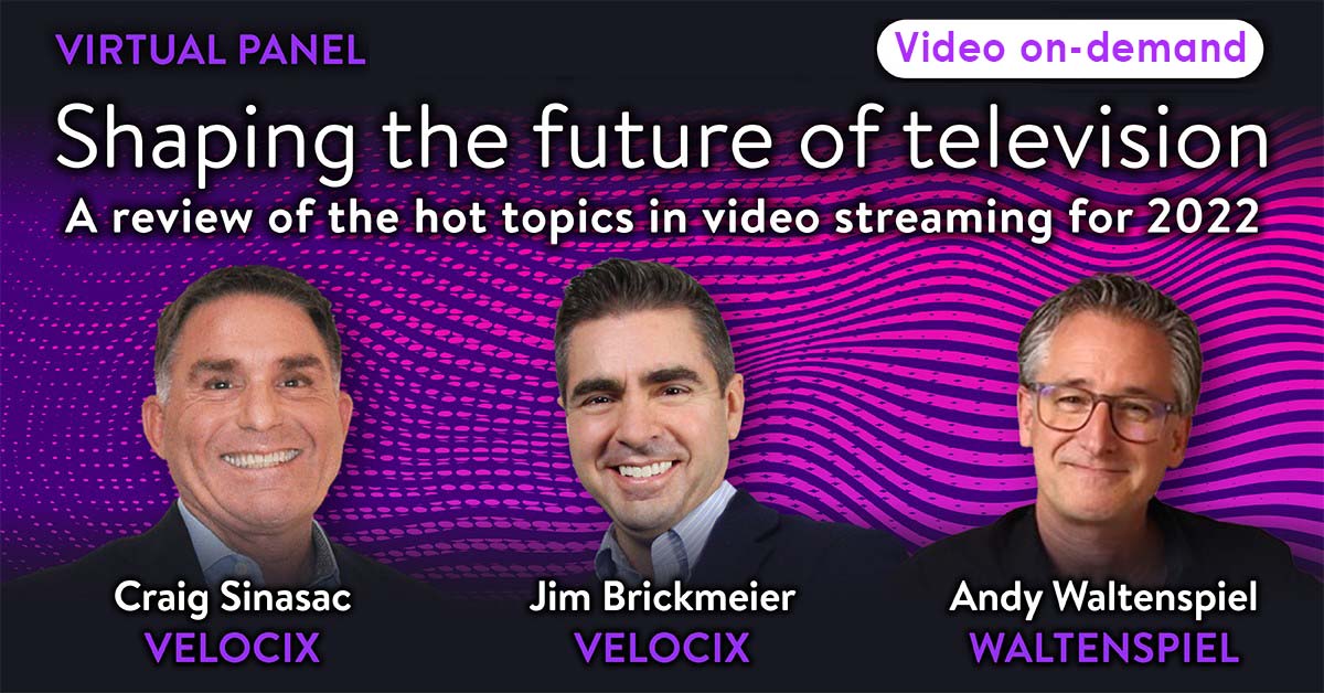 Shaping the future of video streaming - panel discussion